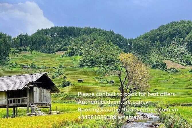 Ninh Binh - Pu Luong | Best Optional Choices | 3 - 4 days Tours - Day 2: Waterfall Trek and Village Visit