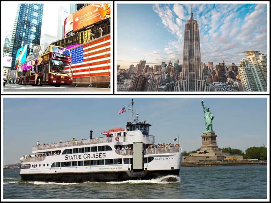 NY: Statue of Liberty, Empire State, and Hop-on Hop-off Tour - Price and Value Analysis