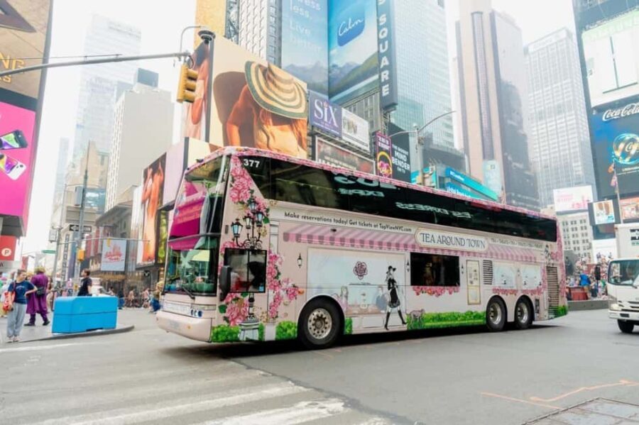 NYC: Tea Around Town Bus Tour with Live Entertainment - The Value of the Tour
