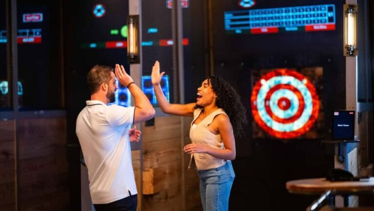 Orlando: The Brass Axe - Axe Throwing & Digital Darts - The Experience at The Brass Axe