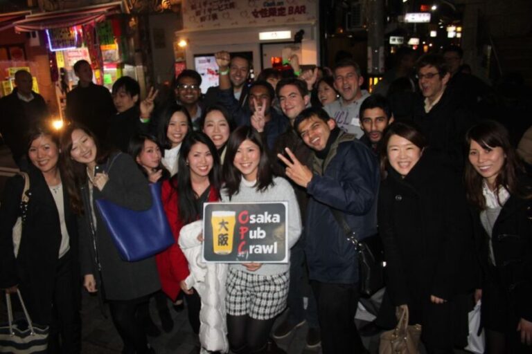 Osaka: Guided Pub Crawl - Who Would Love This Tour?