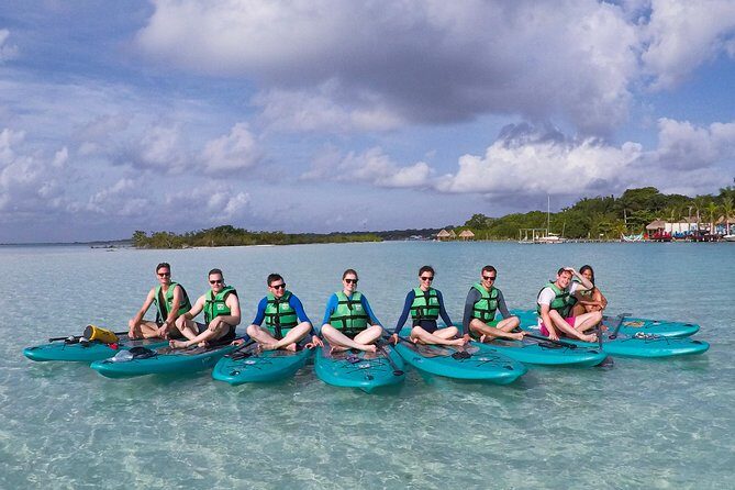Paddleboarding and/or kayaking tour at sunrise in the lagoon of Bacalar - The Reviews Speak for Themselves