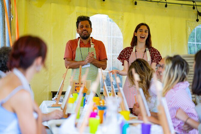 Paint And Drink Florentine Hills Art at La Birr'aia in Marignolle - Who Will Love This Tour?