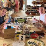 Paint and Sip Classes Brisbane: Ceramic Plates & Bowls - The Artistic Journey: Step-by-Step Experience