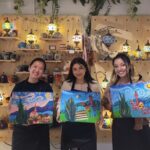 Paint and Sip Classes Melbourne: Acrylic Art, Canvas & Wine - The Artistic Process and Your Creation