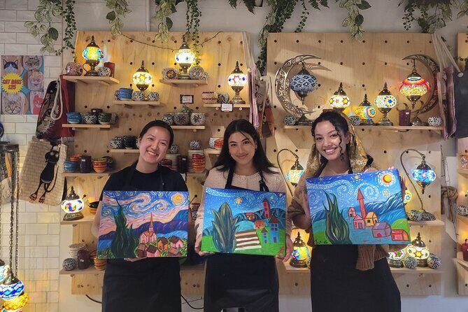 Paint and Sip Classes Melbourne: Acrylic Art, Canvas & Wine - The Artistic Process and Your Creation