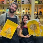 Paint and Sip Classes Sydney: Acrylic Art, Canvas & Wine - What the Class Really Looks Like