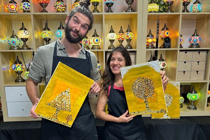 Paint and Sip Classes Sydney: Acrylic Art, Canvas & Wine - What the Class Really Looks Like