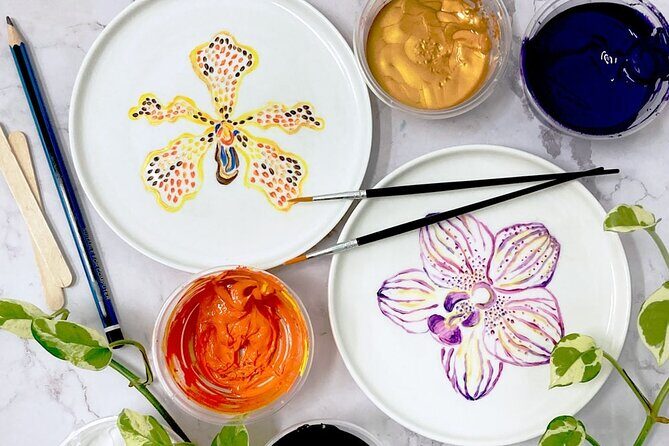 Paint Beautiful Orchids on Your Ornamental Ceramic Dish - A Detailed Look at the Itinerary