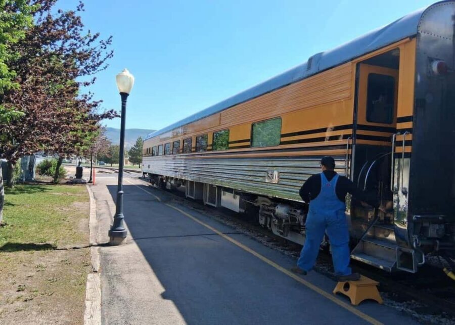 Park City: Heber Valley Railroad & Deer Creek Reservoir Tour - Geology at the Midway Natural Crater
