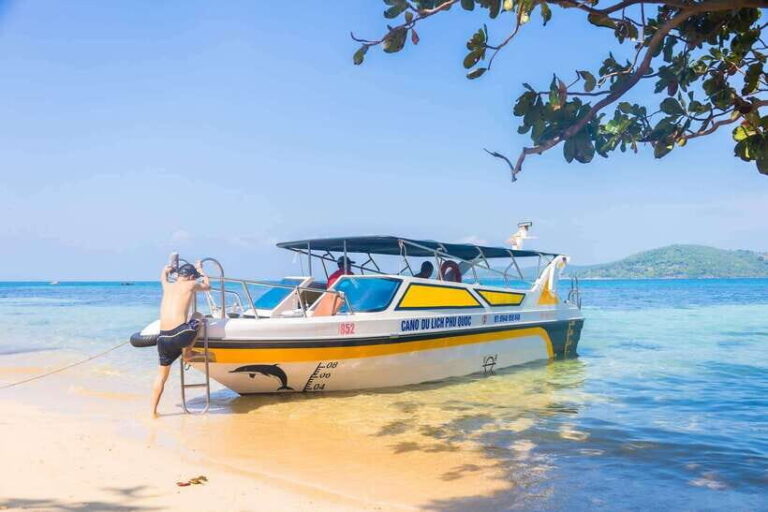Phu Quoc Four Islands by Canoe and Enjoy Cable Car - Transportation and Comfort