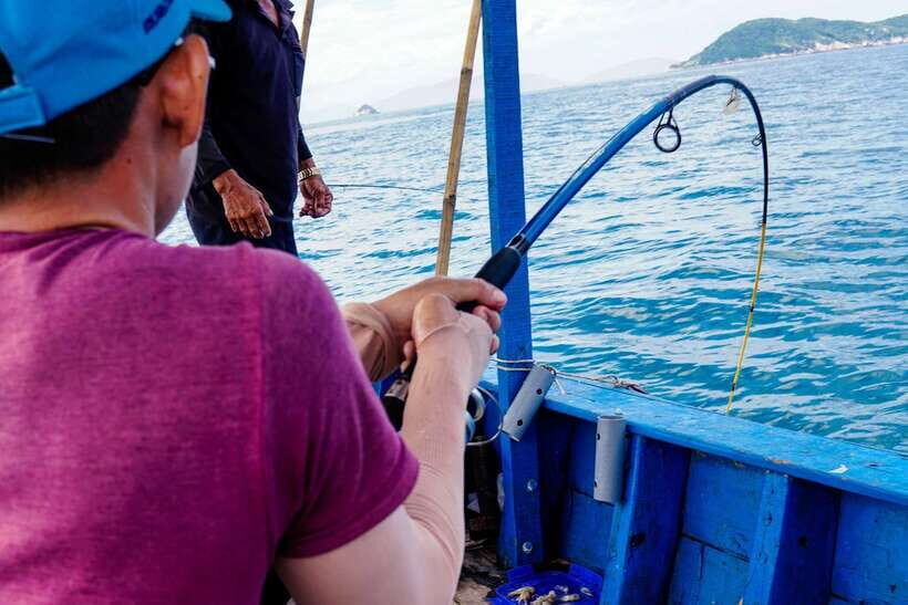 Phu Quoc Night Squid Fishing Experience - Setting Sail: Scenic Views and Sunset Magic