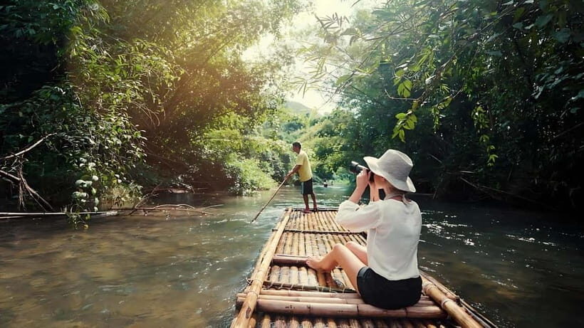 Phuket: Bamboo Rafting, ATV (Optional), Elephant Bathing. - Key Points