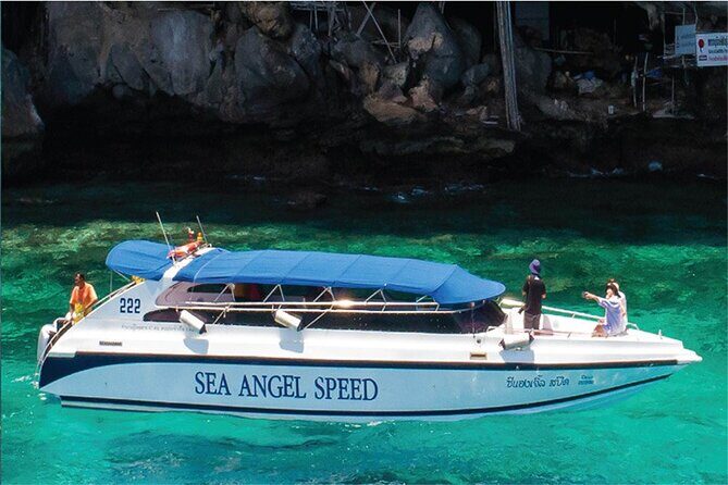 PHUKET: Phi Phi Island by Luxury Cruise"Exc. Gold Class VIP"Lunch - The Voyage: Comfort and Scenic Views