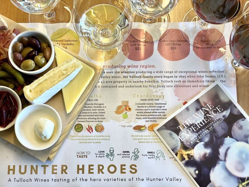 Pokolbin: Tulloch Hunter Heroes Wine Tasting & Cheese Board - What You Need to Know at a Glance