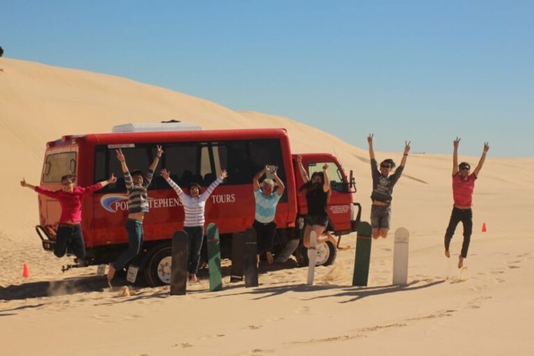 Port Stephens: Birubi Beach 4WD Tour with Sandboarding - What to Expect on the Tour