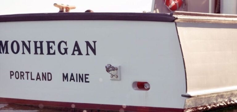 Portland: Private Charter on Vintage Lobster Boat w/ Drinks - The Route and Highlights