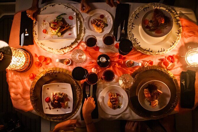 Private 3 hours Romantic Tulum Dinner in 58´Yacht Azimut - Detailed Breakdown of the Itinerary