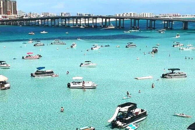 Private Captained Pontoon to Crab Island in Destin - The Itinerary in Detail