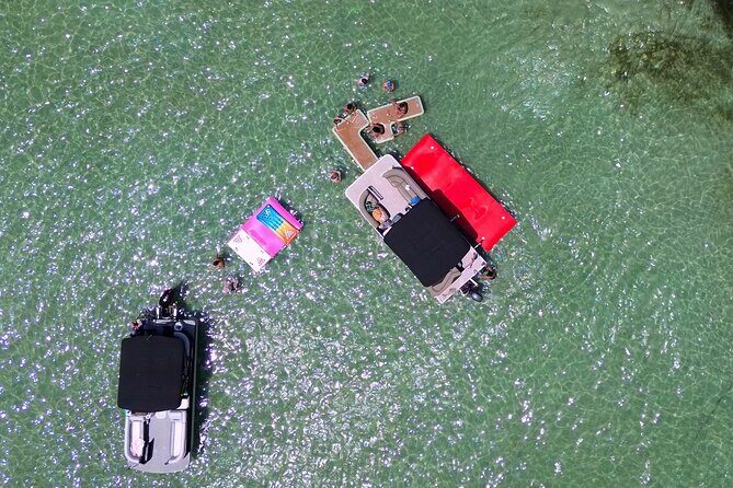 Private Crab Island Pontoon Charter with Bote Hangout Floats! - The Experience: A Closer Look at the Itinerary