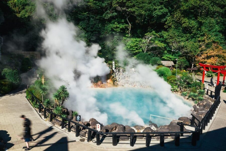 PRIVATE Day BUS Tour to KOKONOE & YUFUIN, BEPPU from Fukuoka - The Beppu Jigoku Meguri