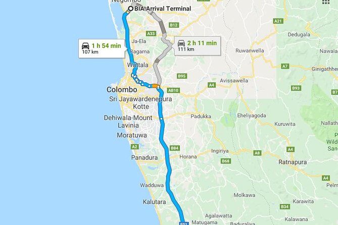 Private Taxi from Sri Lanka Airport (CMB-BIA) to EKHO Surf Hotel Bentota - What Travelers Can Expect