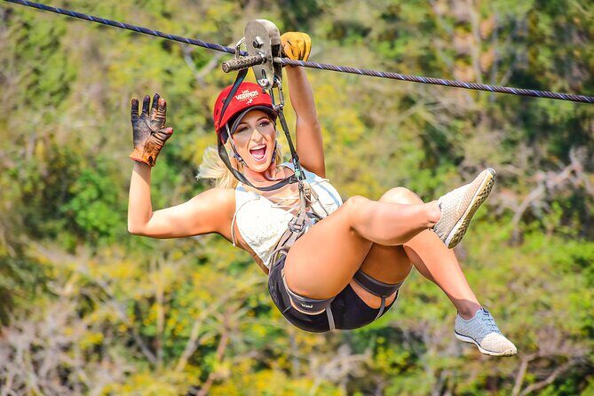 Puerto Vallarta Best Zipline Canopy + Tequila and Speed Boat Ride - The Zipline Course: A Heart-Pumping Journey