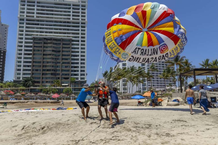 Puerto Vallarta: Parasailing Adventure - What to Expect: From Beach Check-In to Sky-High Views