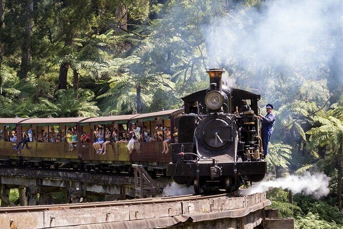 Puffing Billy Train and Phillip Island Penguin Parade Day Tour - Detailed Breakdown of the Stops