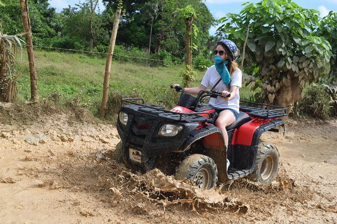 Punta Cana Adventure: Offroad 4x4 ATV - Cave and Macao Beach Dip - Underground Cave Exploration