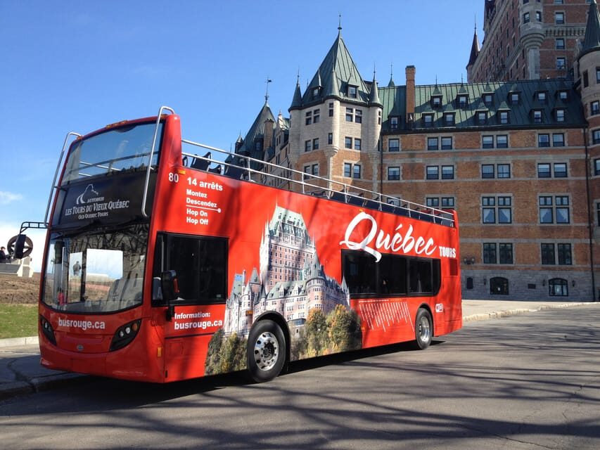Quebec City: Hop-on Hop-off Open-Top Double Decker Bus Tour - What the Reviews Say