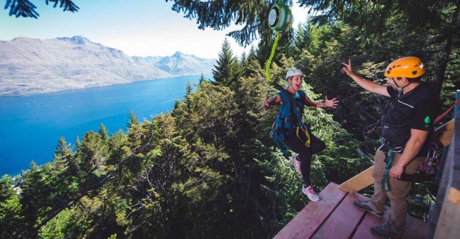 Queenstown: 1-Hour Zipline Tour with 2-Lines & 21-Meter Drop - The Experience in Detail