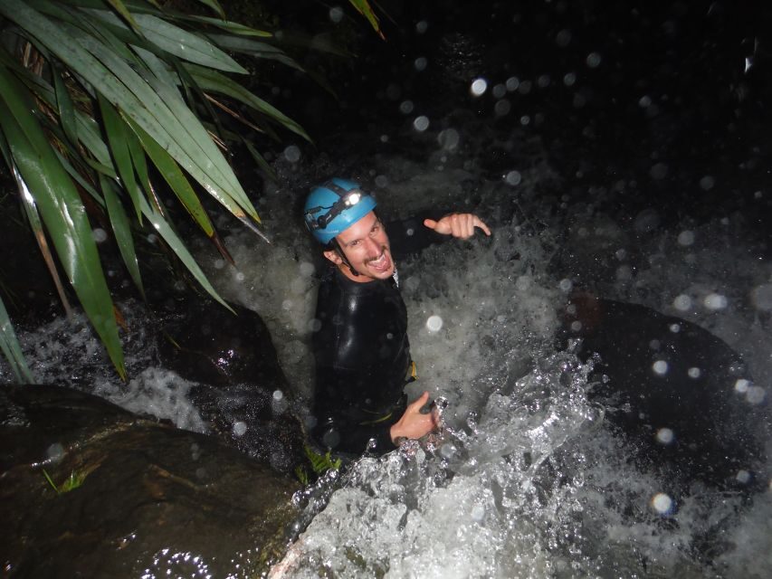 Raglan: Sunset Canyoning Tour and Glowworm Experience - The Duration and Group Size