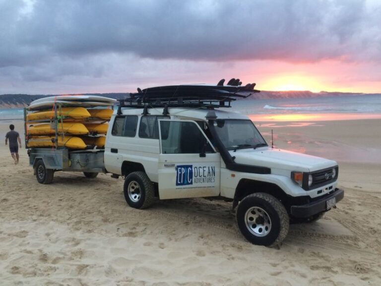 Rainbow Beach: 4WD Beach Drive Adventure and Surf Lesson - The Surf Lesson Experience