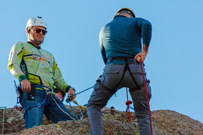 Rappelling in hills of Guanajuato - The Rappelling Experience: A Thrill for All