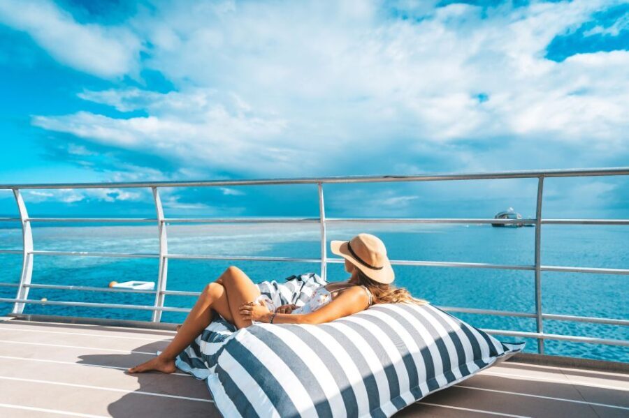 Reef Sleep: 2-Day Great Barrier Reef Pontoon & Gourmet Meals - Evening & Night Under the Stars