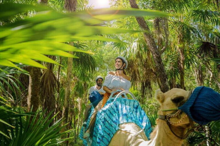 Riviera Maya: Camel Caravan Expedition and Beach Club Access - What’s Included and What’s Not