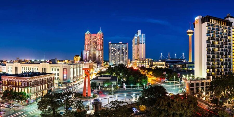San Antonio Night Walking Tour with Tower of Americas - Key Points
