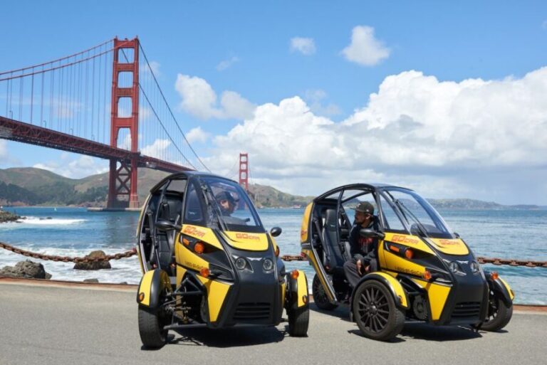 San Francisco: Electric GoCar Tour over Golden Gate Bridge - The Practical Details