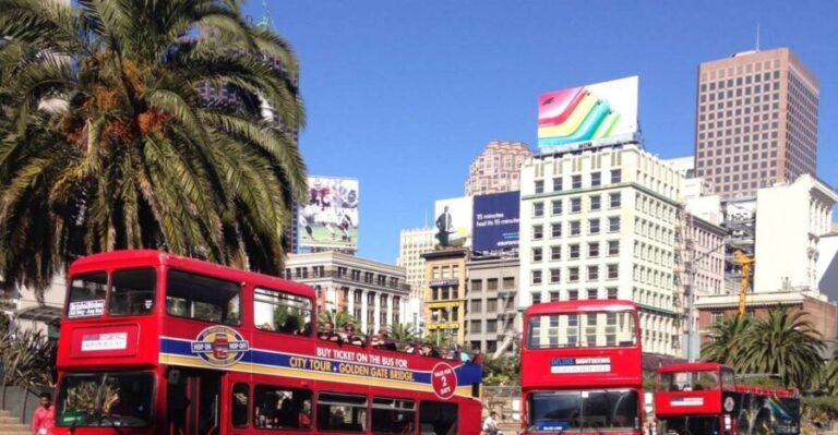 San Francisco: Hop-On Hop-Off Deluxe Bus Tour with 20 Stops - A Closer Look at the Major Stops