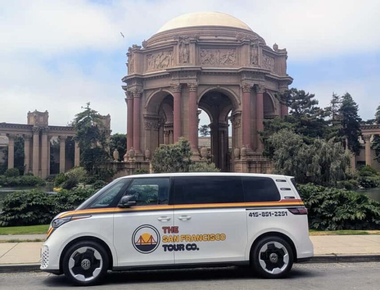 San Francisco Private City Tour in New EV Volkswagen Van - What to Expect from Your Private San Francisco Tour