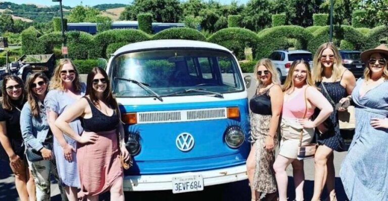San Fransisco: Vintage VW Bus Wine Country Tour Small Group - Key Points