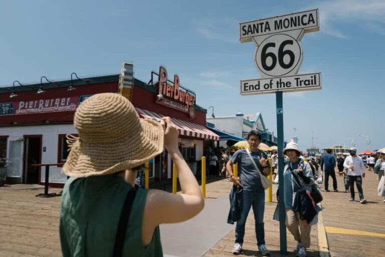 Santa Monica: Best of LA Tour with 3 Iconic Stops - Transportation and Logistics