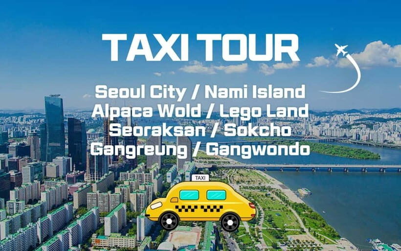 Seoul: Private Taxi Tour Car Charter - Nami Alpaca Seorak - A Closer Look at the Itinerary Options