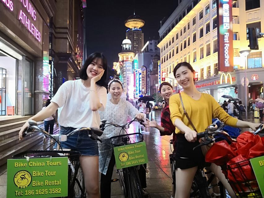 Shanghai: 4-Hour Nightlife Adventure & Tasting Bike Tour - What’s on the Itinerary?