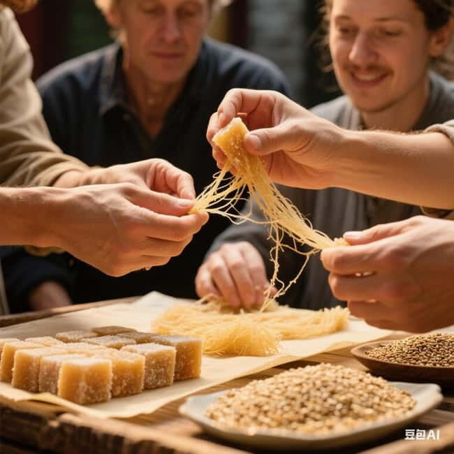 Shanghai: Dragon Beard Candy Making with a Chef - The ingredients and craftsmanship