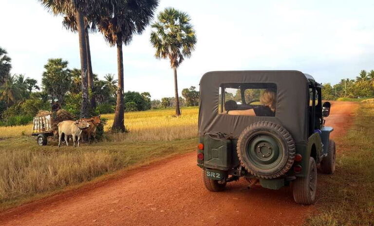 Siem Reap: Countryside Jeep Tour 3 hours