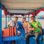 Siem Reap: Floating Village Sunset Boat Guided Vespa Tour - Exploring Tonle Saps Floating Village