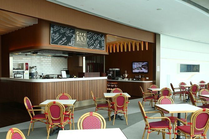 sky100 Ticket includes Waffle + Signature Mocktail at Café 100 - Onsite Exhibits and Amenities