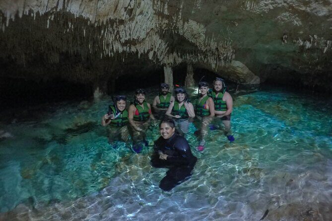 Small-Group 3 Cenotes Adventure Tour - 第二站:Taak Bi Ha — An Underwater Wonder